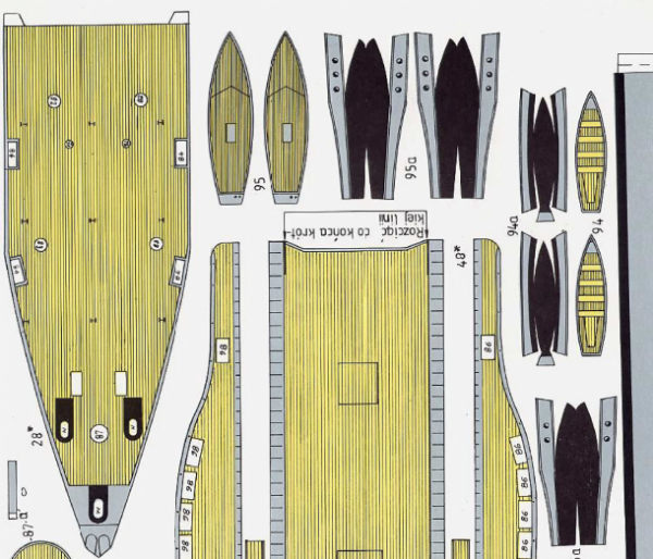 Papercraft do porta-aviões Graf Zeppelin